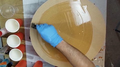 Dirty Pour Resin Art Tutorial for Beginners - Andy's Art Lab
